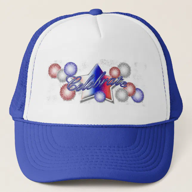 Fourth of July Fireworks Hat | Zazzle