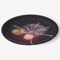Fourth of July Fireworks Paper Plates | Zazzle