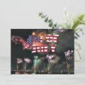 Fourth of July Spectacular Fireworks Card | Zazzle