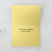 Fowl Language Happy Thanksgiving Turkeys Holiday Card | Zazzle
