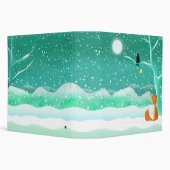 Fox and crow - binder folder | Zazzle