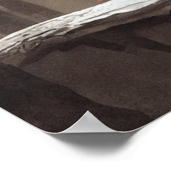 Fox at Dusk Poster | Zazzle