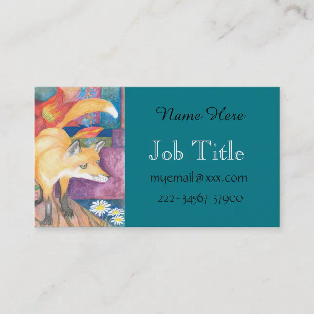 fox business card | Zazzle