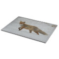 fox chopping board, fox kitchen board, fox gift cutting board | Zazzle