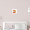 Fox Family Nursery Art Dad Mom Baby Happy foxes Poster | Zazzle