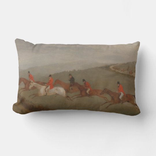 Fox Hunting Country Style Rectangular Cushion | Zazzle.com