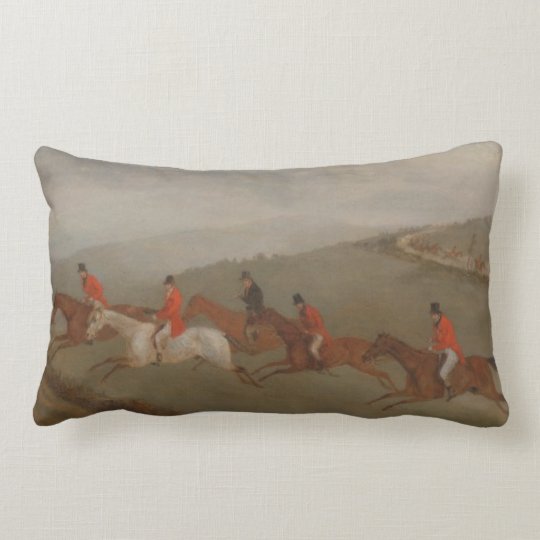 Fox Hunting Country Style Rectangular Cushion | Zazzle.com