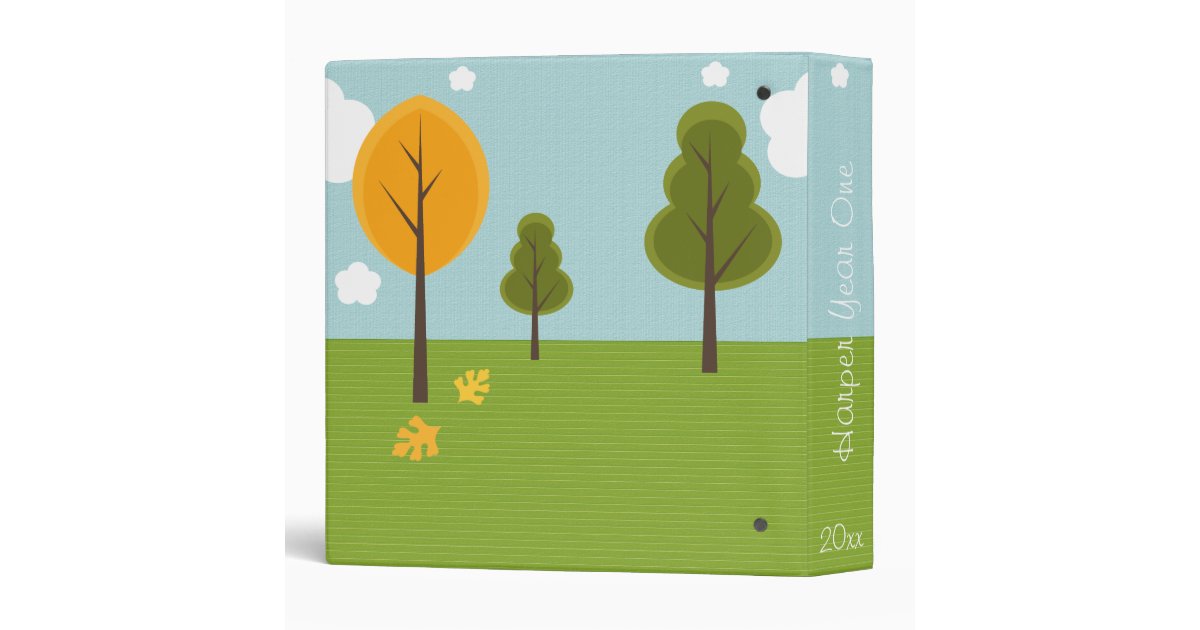 FOX IN DIAPERS BABY PHOTO ALBUM BINDER | Zazzle