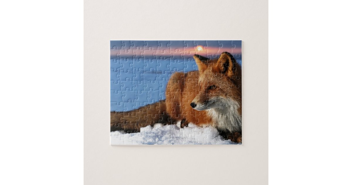 Fox Jigsaw Puzzle | Zazzle.com