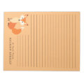 Fox Kid's Cute Woodland Animal Stationary Notepad | Zazzle