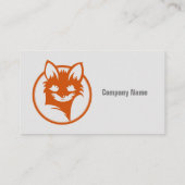 Fox Logo - Professional Business Card | Zazzle