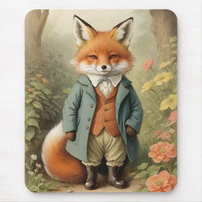 Fox Mouse Pad | Zazzle