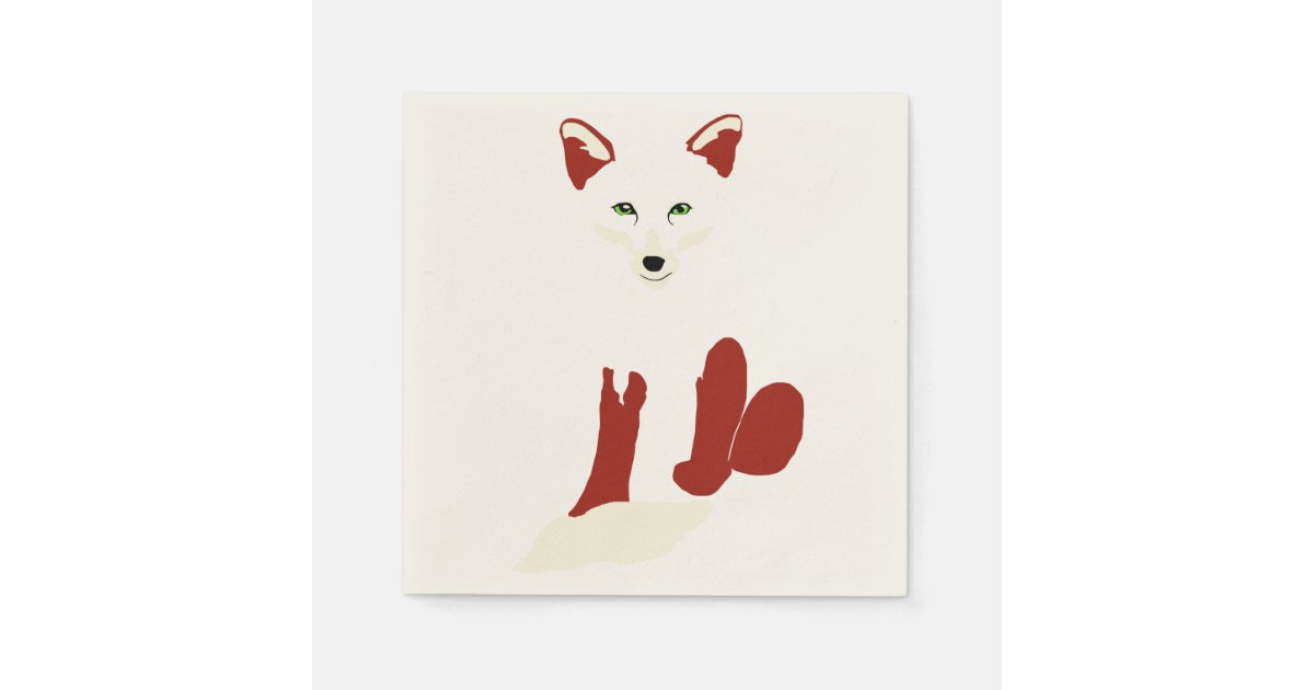 Fox Napkins | Zazzle