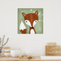 Fox Portrait Poster | Zazzle