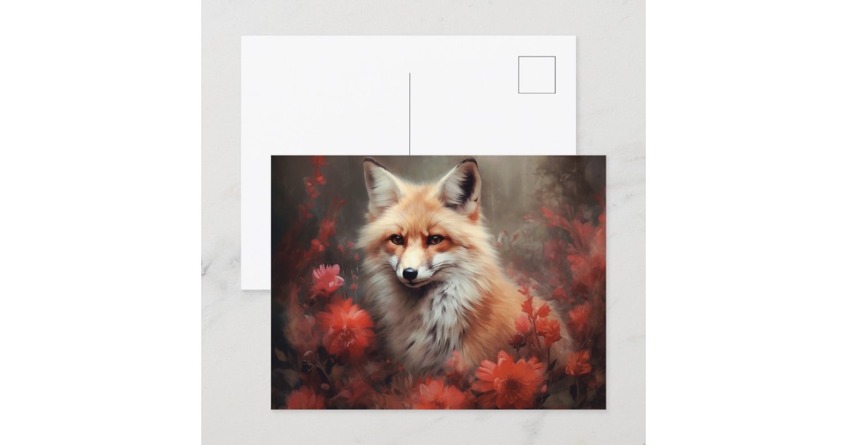 Fox Postcard | Zazzle