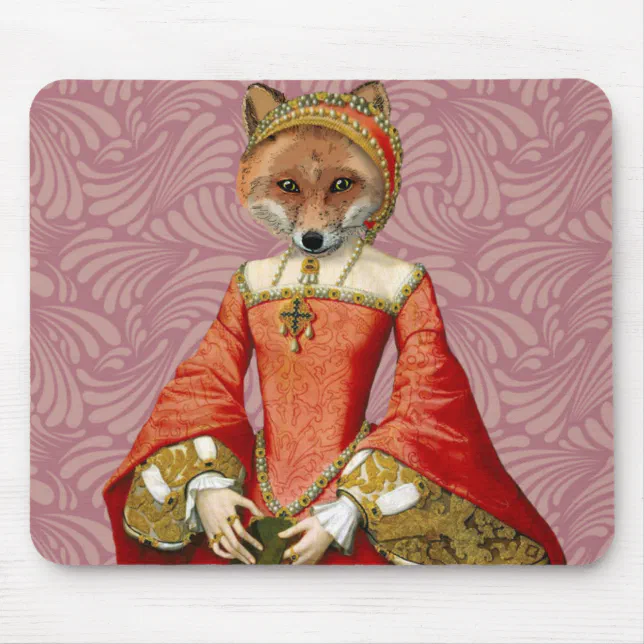 Fox Queen Mouse Pad | Zazzle