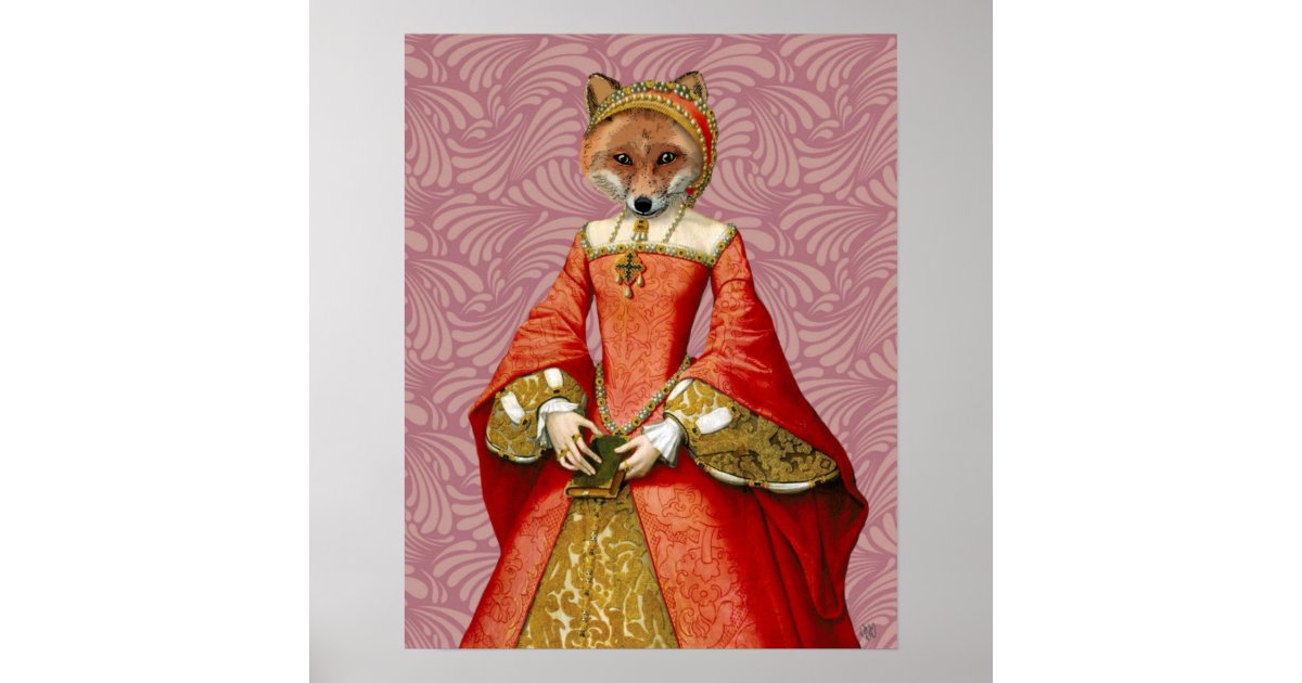 Fox Queen Poster | Zazzle