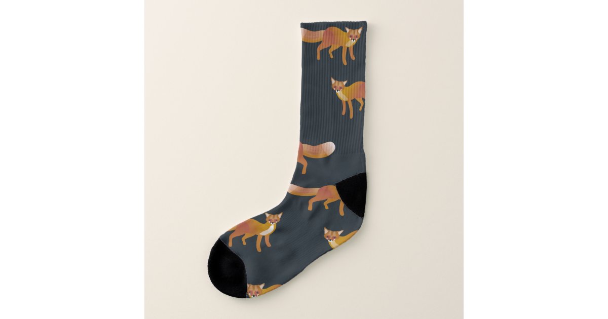 Foxy foxes socks | Zazzle