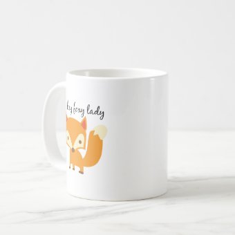 Foxy Lady Coffee Mug | Zazzle