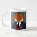 Foxy Portrait Giant Coffee Mug | Zazzle