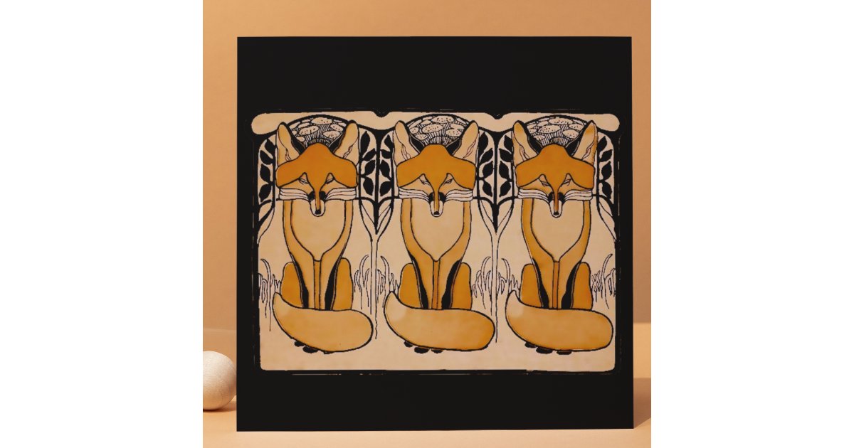 Foxy Tile | Zazzle