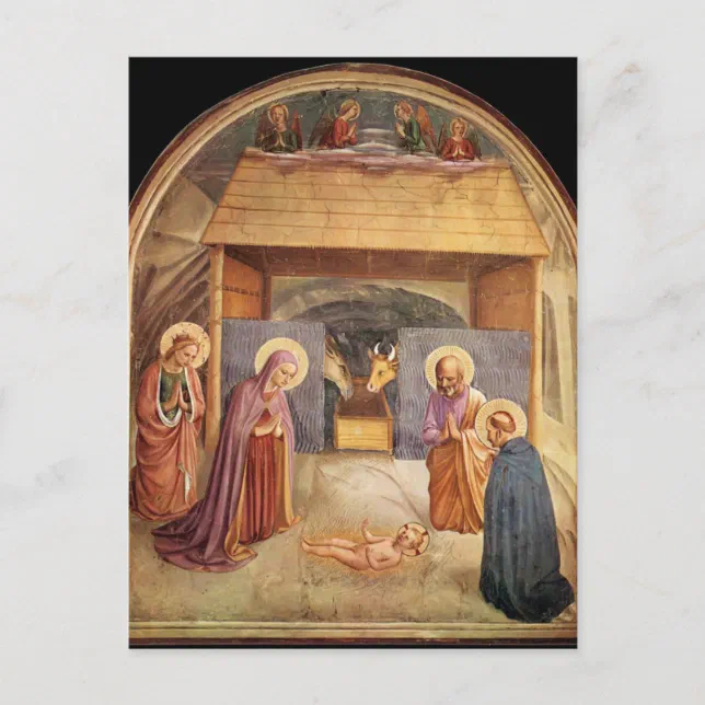 Fra Angelico- Nativity Postcard | Zazzle