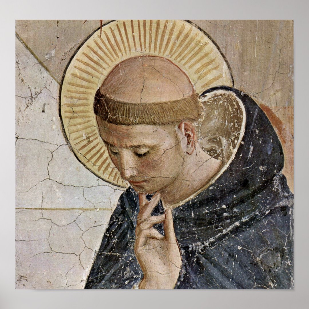 Fra Angelico - St Dominic Poster | Zazzle