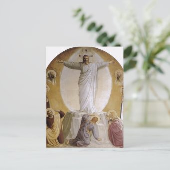 Fra Angelico- Transfiguration Postcard | Zazzle