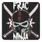 Frac ninja square sticker | Zazzle
