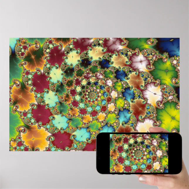 Fractal Cells - Fractal Poster | Zazzle