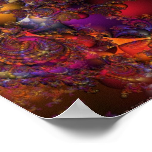 Fractal Implosion Poster | Zazzle