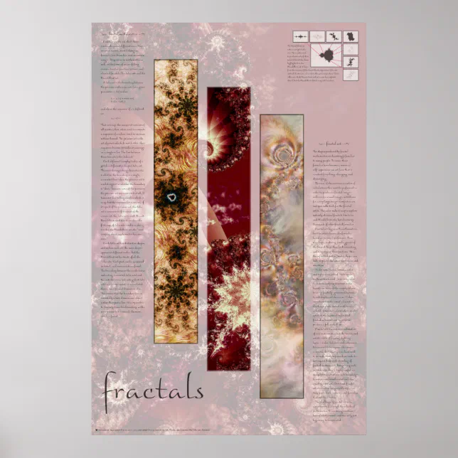 Fractal Math & Art Poster | Zazzle