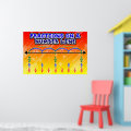 Fraction on a Number Line= Poster/Anchor Chart | Zazzle