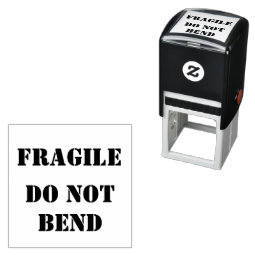 FRAGILE DO NOT BEND FOR OFFICE SELF-INKING STAMP | Zazzle
