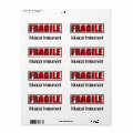 Fragile Musical Instrument Labels | Zazzle
