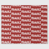 Fragile Wrapping Paper | Zazzle