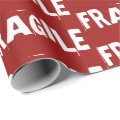 Fragile Wrapping Paper | Zazzle