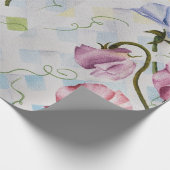 FRAGRANT SWEET PEAS WRAPPING PAPER | Zazzle