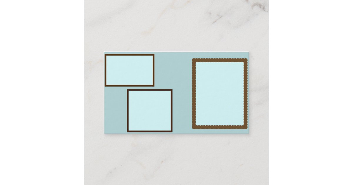 Frames Business Card | Zazzle