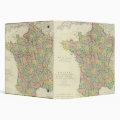 France Atlas Map with Bishops Binder | Zazzle