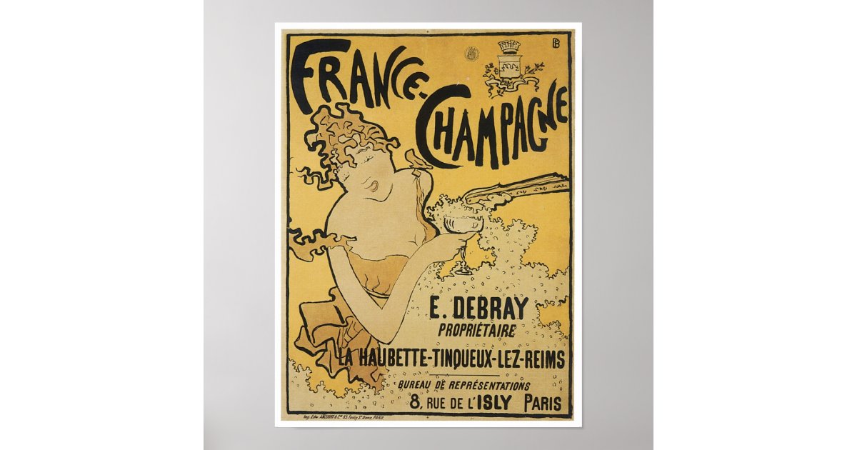 France-Champagne Poster | Zazzle