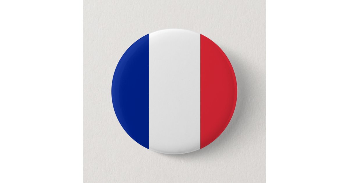 France Flag Button | Zazzle