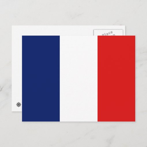 France Flag Postcard | Zazzle