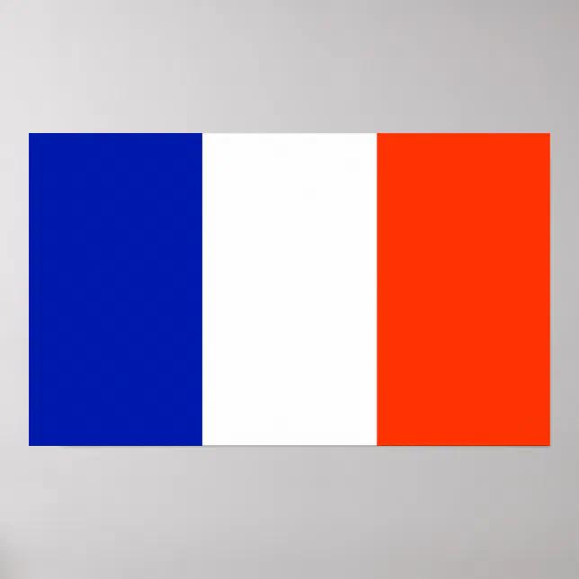france flag poster | Zazzle