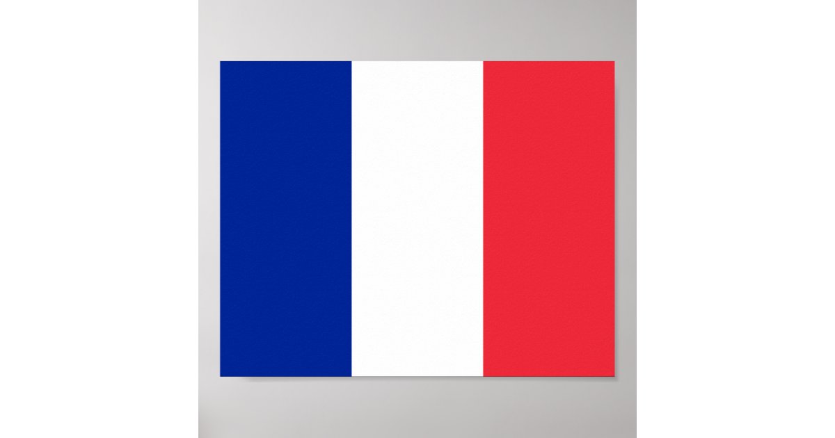 France Flag Poster | Zazzle