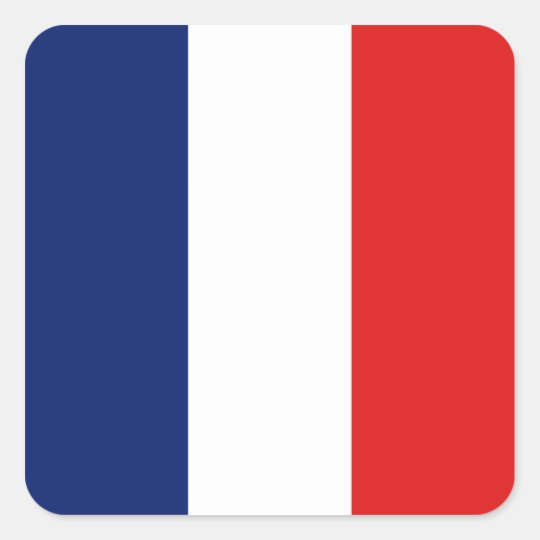 France Flag Sticker | Zazzle.com