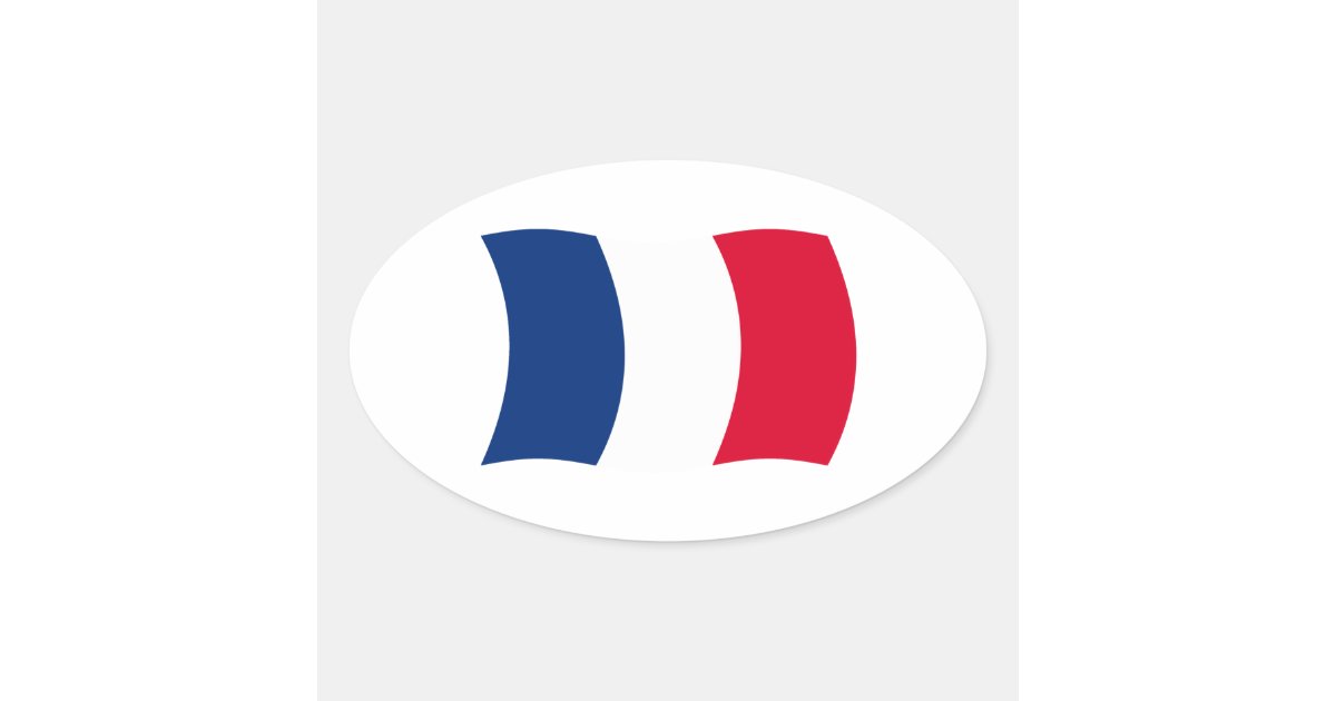 France Flag Sticker | Zazzle