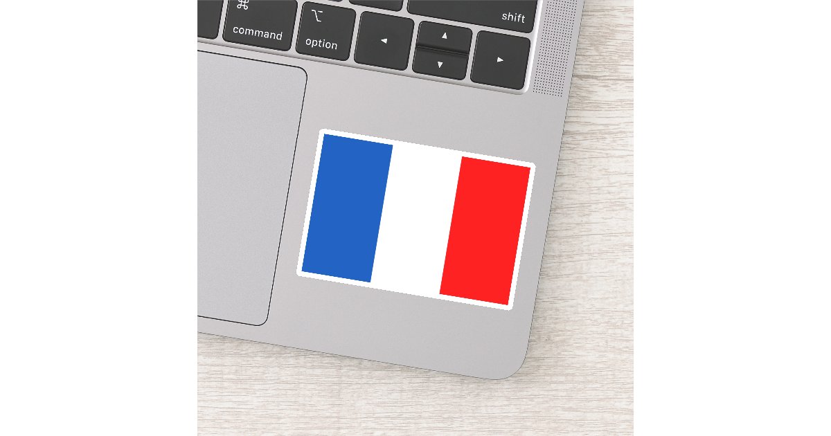 France flag sticker | Zazzle