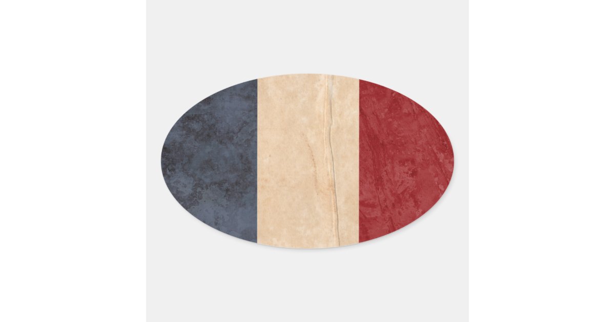 France Flag Stickers | Zazzle