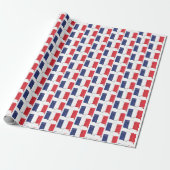 FRANCE | Français | French Flag Wrapping Paper | Zazzle